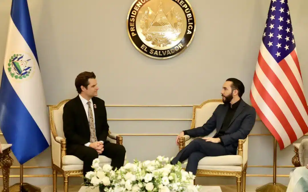 Under Investigation in the U.S. Lawmaker Who Visited CECOT and Met with ...